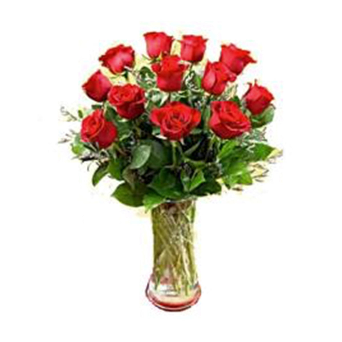 Dozen Roses – Treasured Memories Gift Center