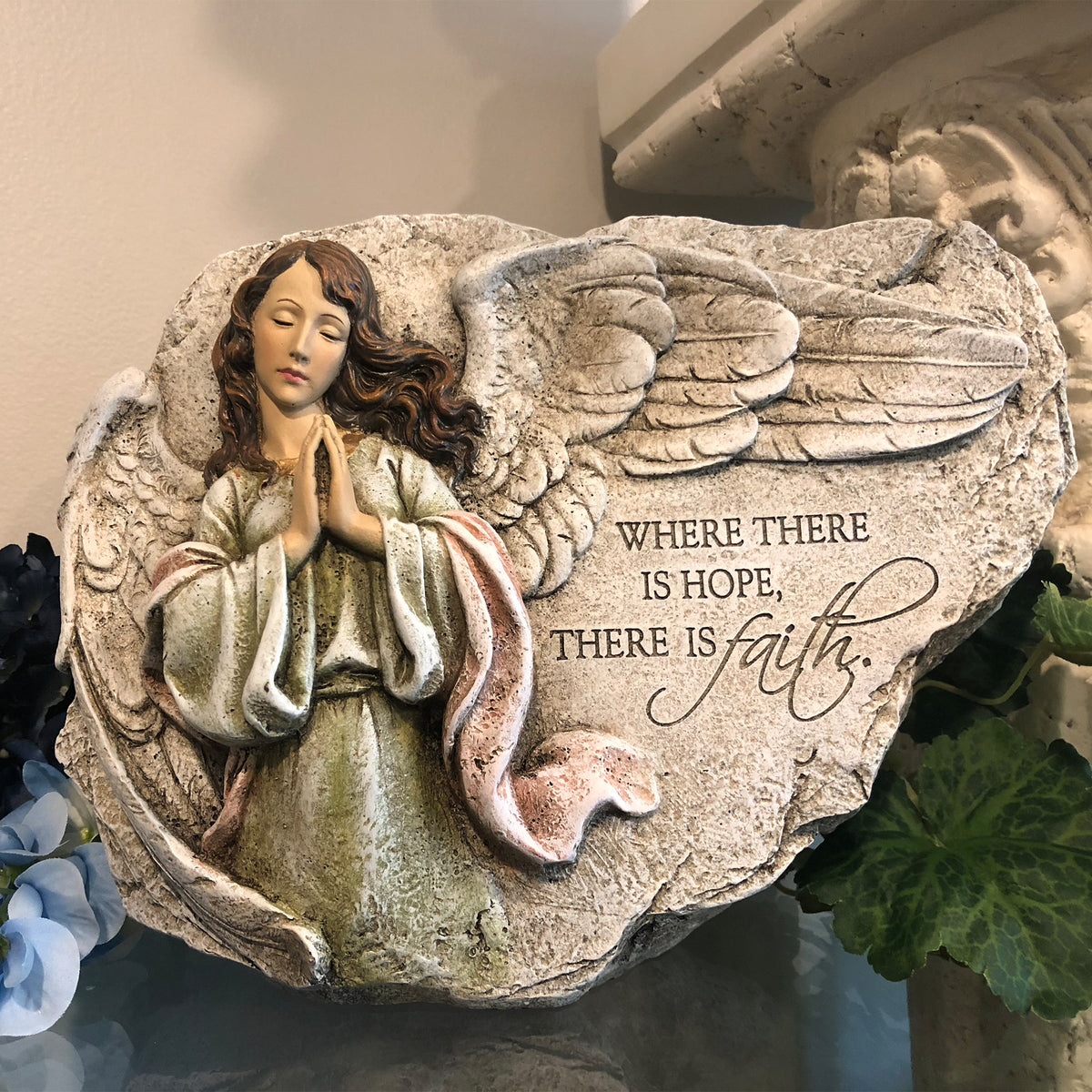 praying angel garden stone – Molnar Funeral Homes / Treasured Memories ...